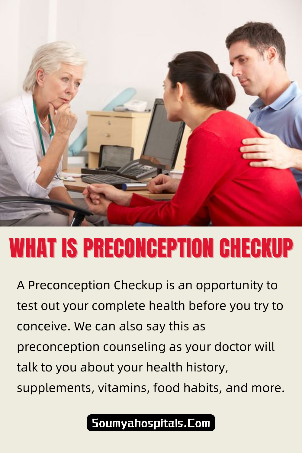 Preconception Checkup Before Planning Pregnancy: Health History Review, Medications ...